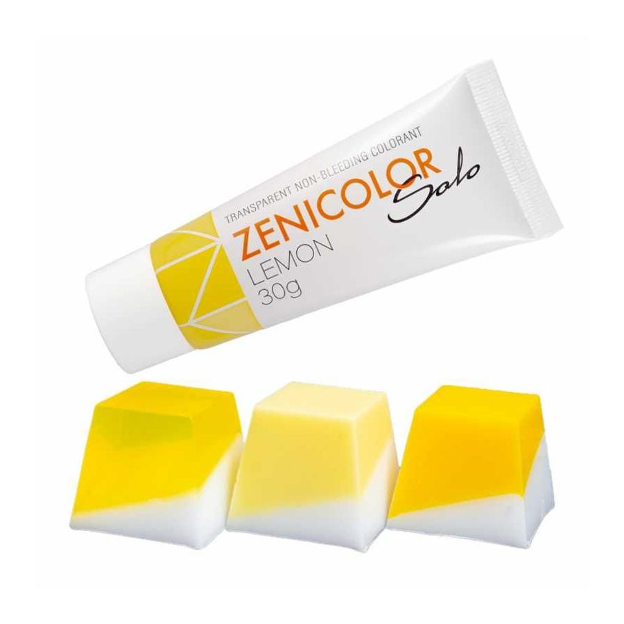 ZENI COLOR SOLO Lemon 30g – nemigruojantys muilo dažai tūbelėje